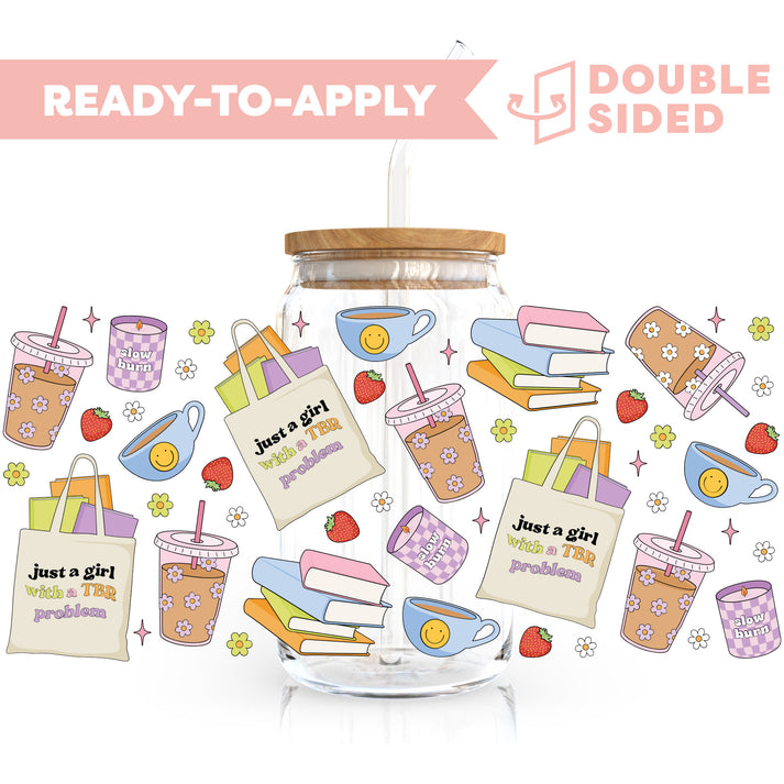 [ Double Sided ] 16oz Cup UV DTF Decal | TBR Problem – Caluya Design