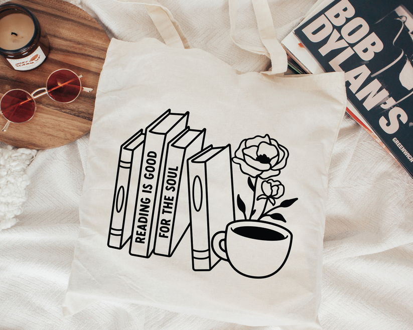 FREE Coffee Book SVG | Book Lover SVG – Caluya Design