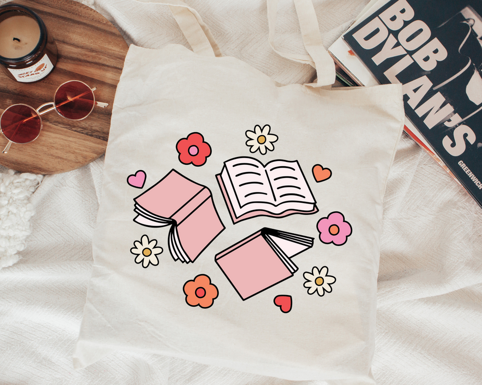 FREE Floral Book SVG | Cute Book SVG | Book Lover SVG – Caluya Design