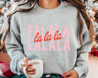 FREE Falala lala SVG | Classic Holiday SVG – Caluya Design