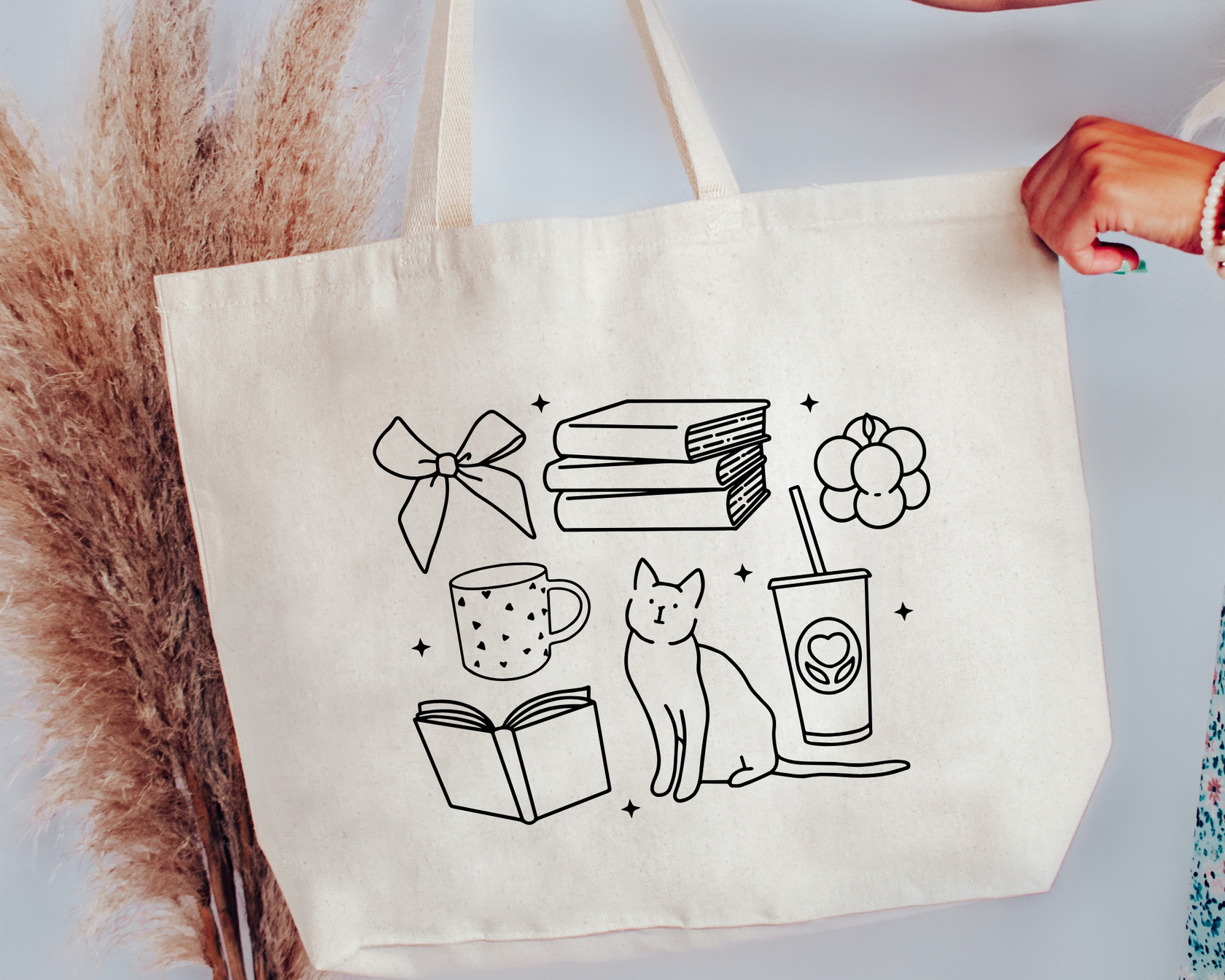 FREE Cat Doodle SVG | Cozy Doodle SVG – Caluya Design