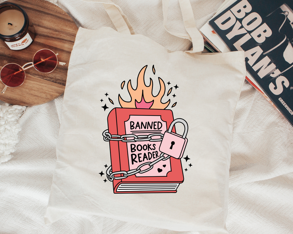 FREE Banned Books Reader SVG | Book Lover SVG – Caluya Design