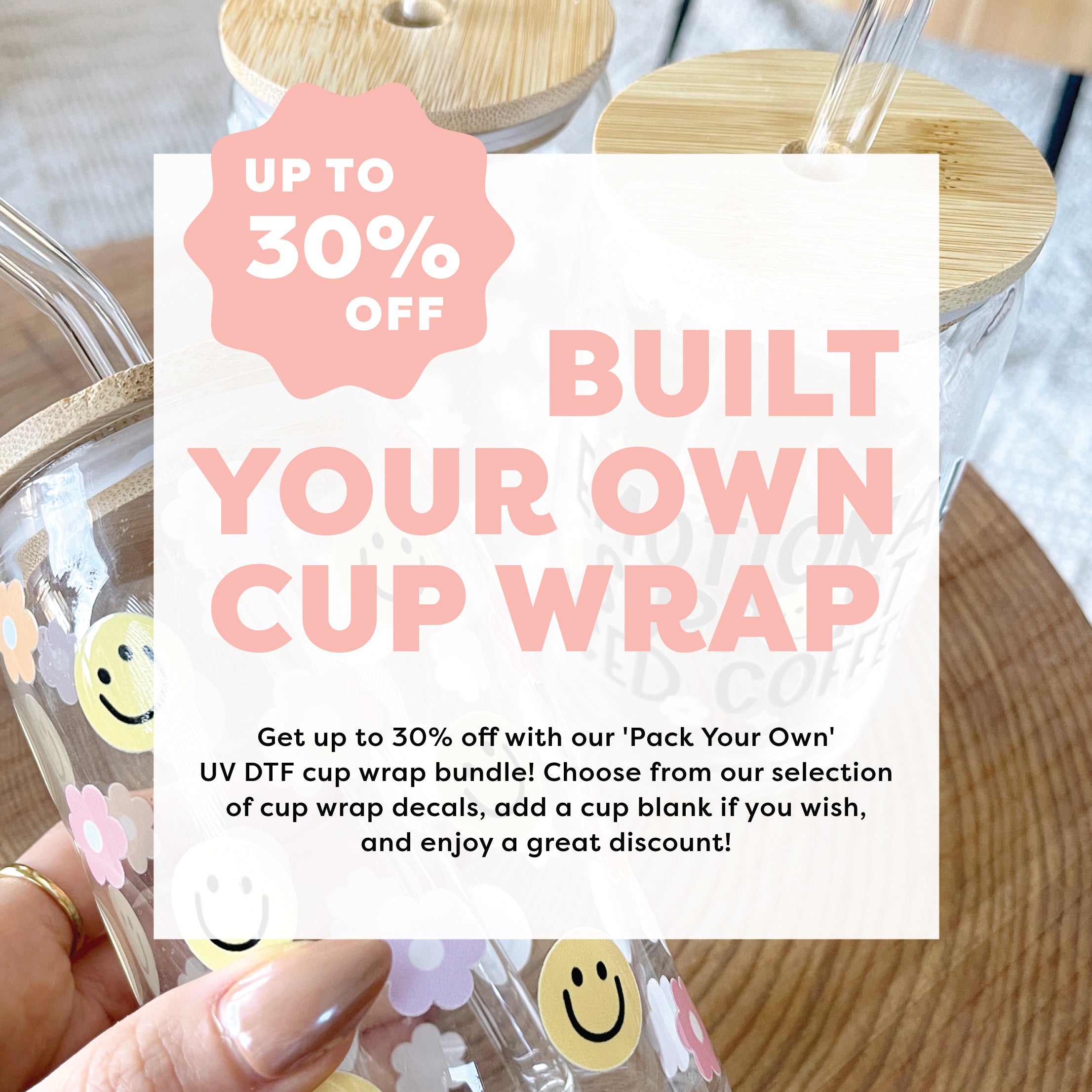 UV DTF Cup Wrap – Caluya Design