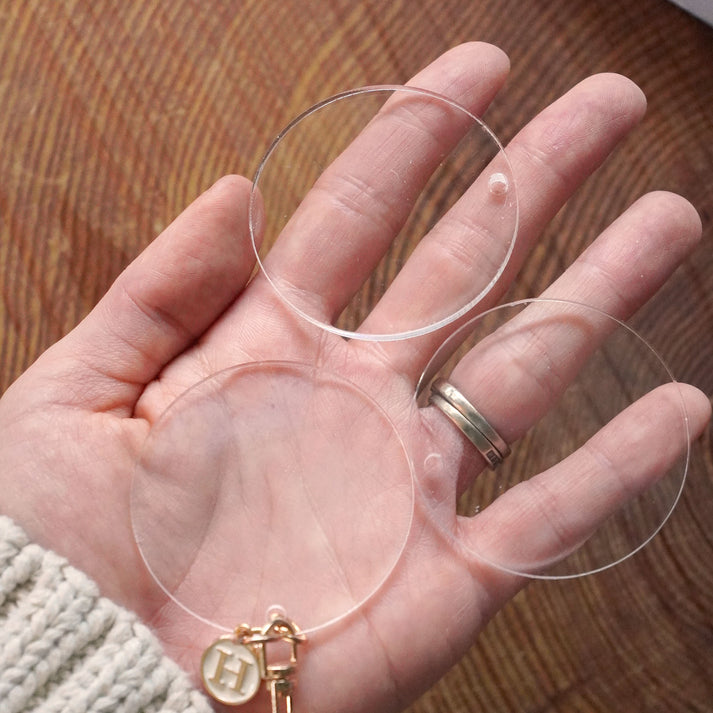 2 Inch Circle Acrylic Blank – Caluya Design