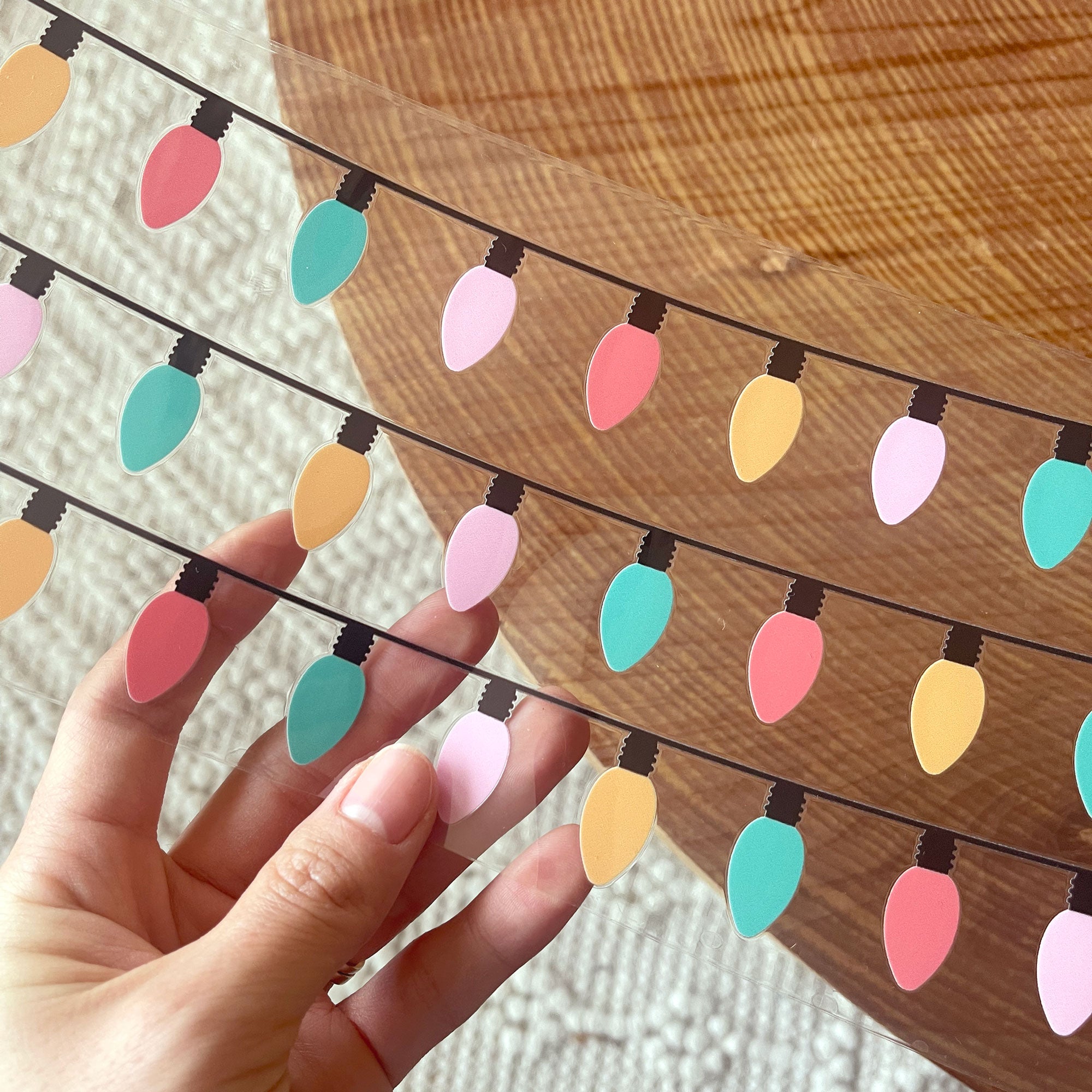 [ Double Sided ] 16oz Christmas Cup Decal | Christmas Lights – Caluya ...