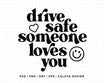 FREE Drive Safe SVG | Bumper Car Sticker SVG – Caluya Design