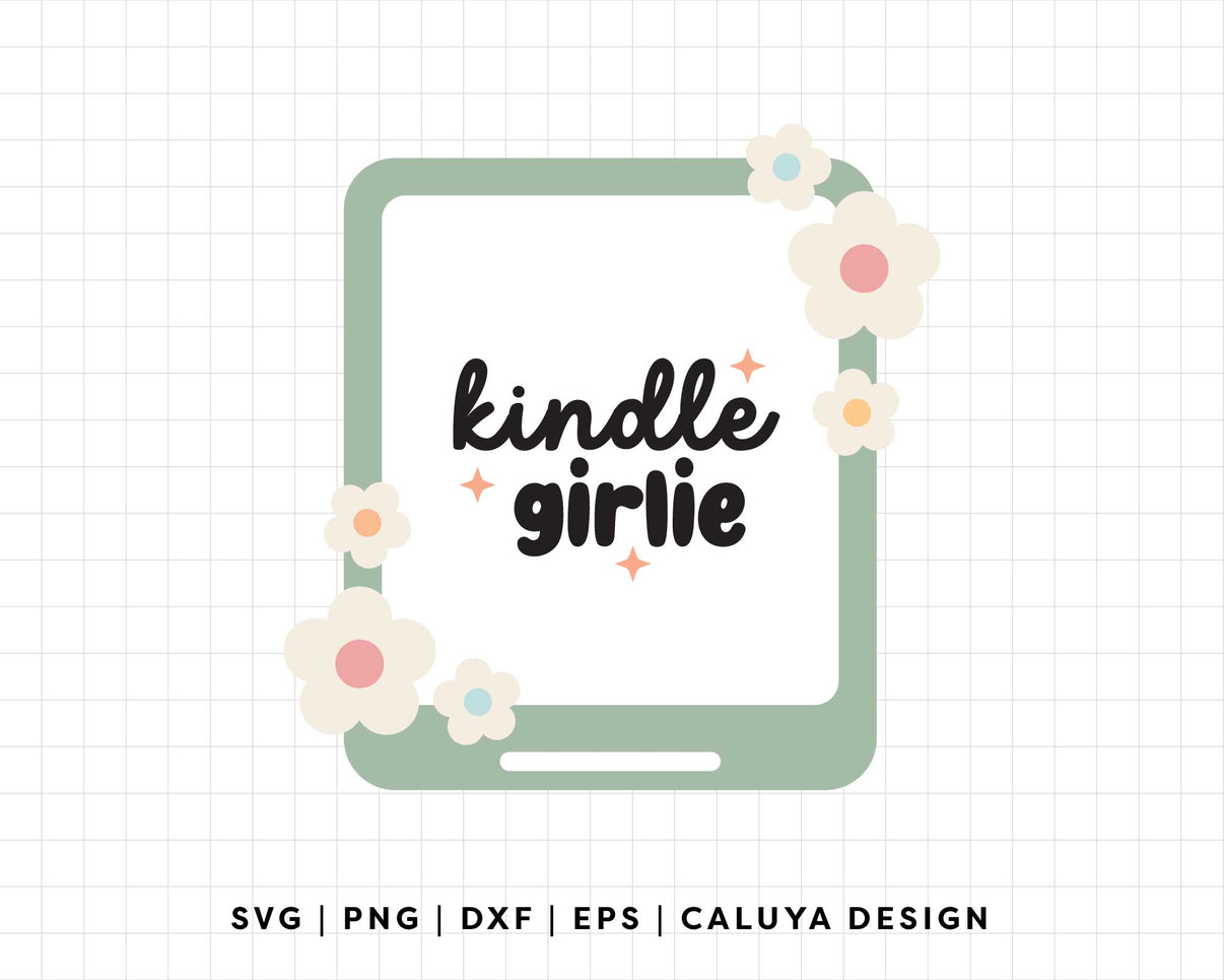 FREE Kindle Girlie SVG | Kindle Era SVG – Caluya Design