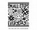 FREE Small Steps Everyday SVG | Retro Smiley Face SVG Cut File for ...
