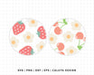 FREE Circle SVG | Strawberry & Cherry SVG For Circle Acrylic – Caluya ...