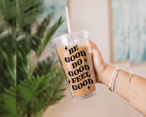 FREE Feel Good SVG | Inspirational SVG Cut File for Cricut, Cameo ...