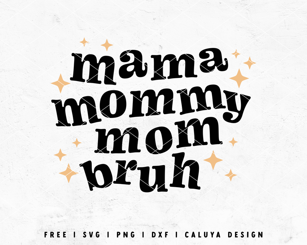 FREE Trendy Mom SVG | Mom Shirt SVG Cut File for Cricut, Cameo ...
