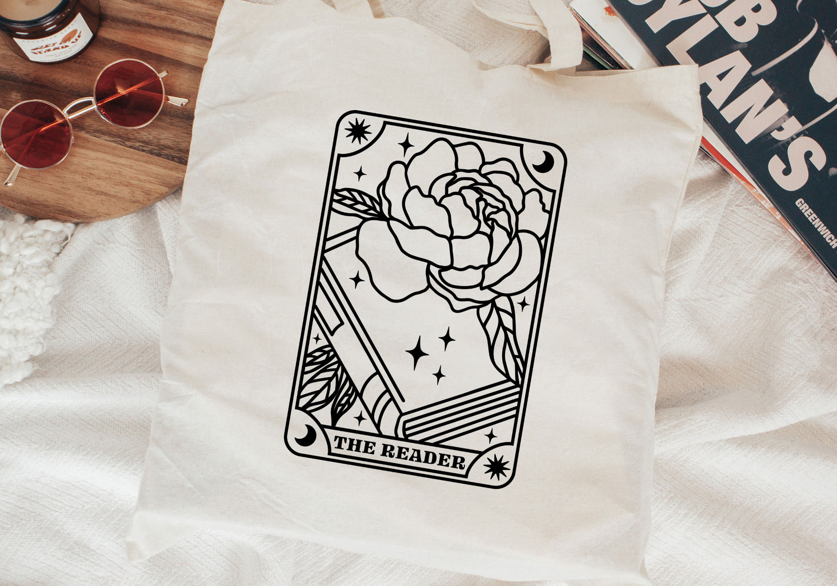 FREE Tarot Card SVG | The Book Reader SVG Cut File for Cricut, Cameo ...