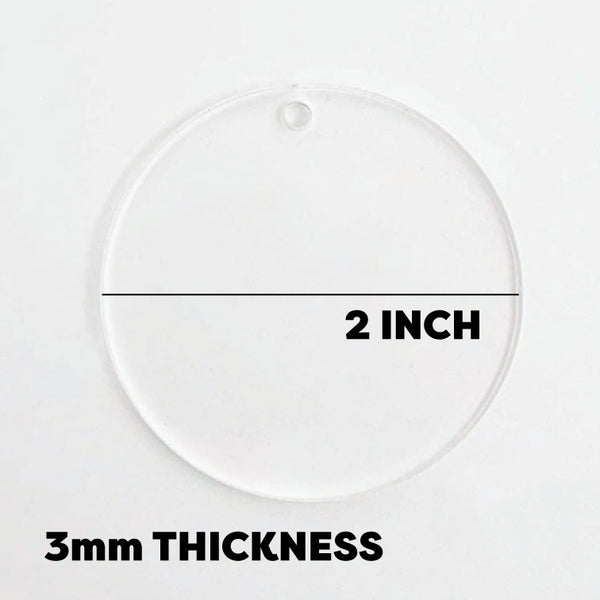 2 Inch Circle Acrylic Blank A – Caluya Design