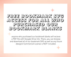 Bookmark Template SVG | Flower Smiley Face SVG – Caluya Design