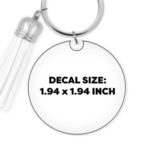 [ Double Sided ] Circle UV DTF Decal | Pink Gummy Bear – Caluya Design