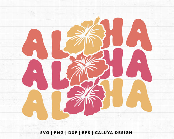 FREE Aloha SVG | Hibiscus SVG Cut File for Cricut, Cameo Silhouette ...