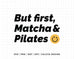 FREE Matcha & Pilates SVG | Fitness SVG For Cricut DIY Craft – Caluya ...
