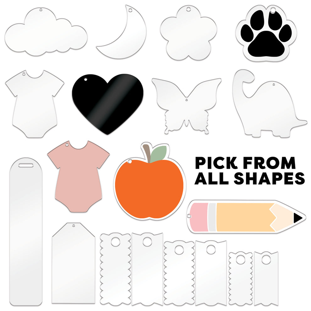 Acrylic Blank | Pack Your Own Discount – Caluya Design