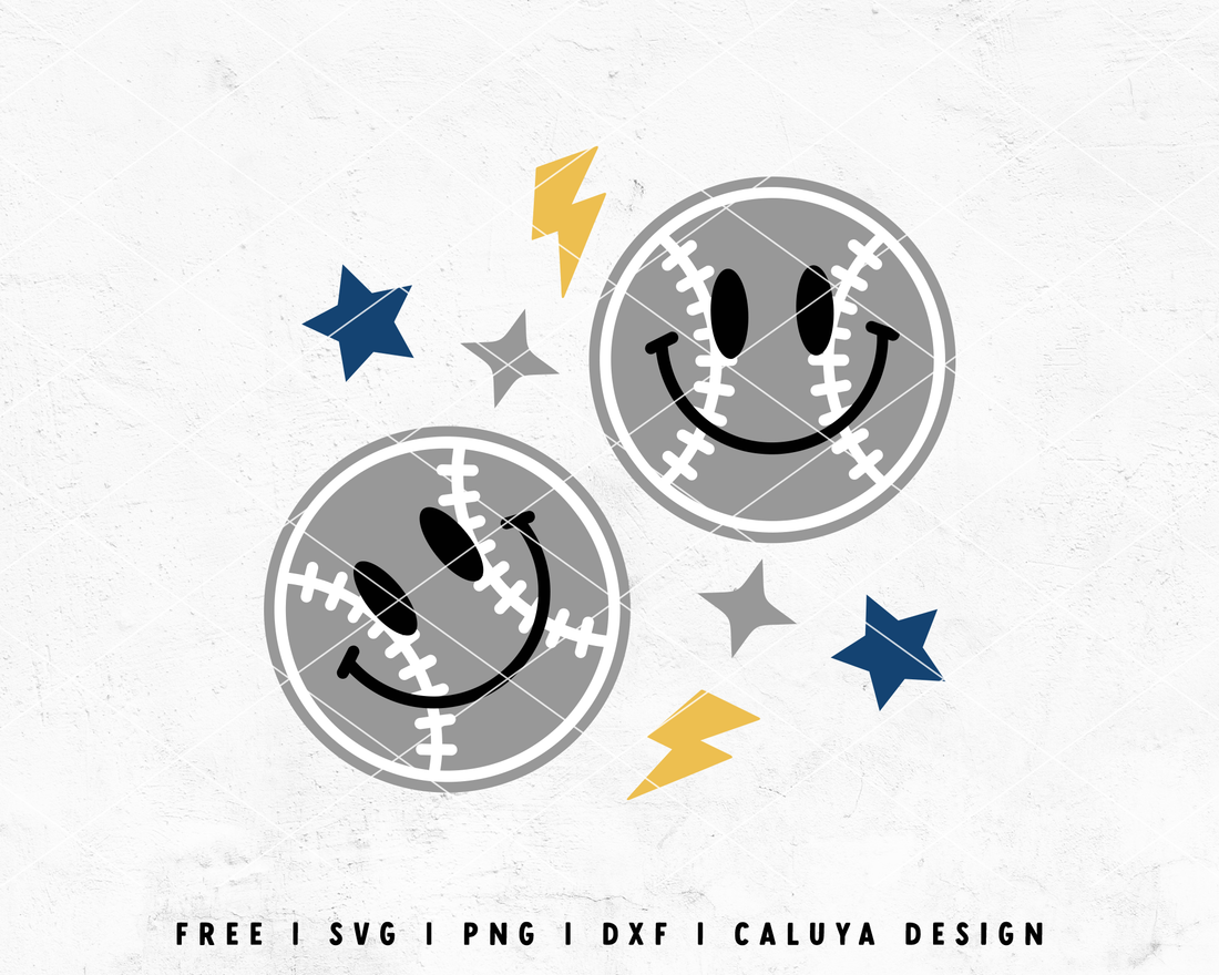 FREE Baseball SVG | Retro Baseball SVG Cut File for Cricut, Cameo ...