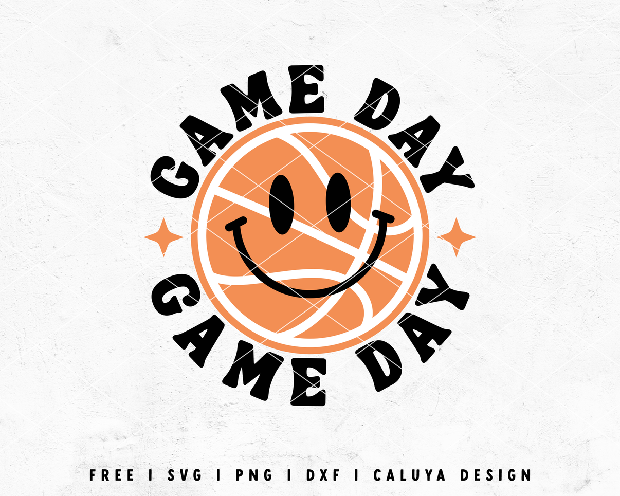 FREE Basketball SVG | Game Day SVG Cut File for Cricut, Cameo ...