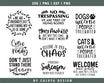 LOL Welcome Sign SVG Bundle For Cricut, Cameo Silhouette | Sign Making ...