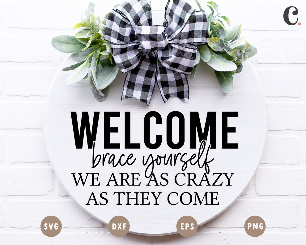 LOL Welcome Sign SVG Bundle For Cricut, Cameo Silhouette | Sign Making ...
