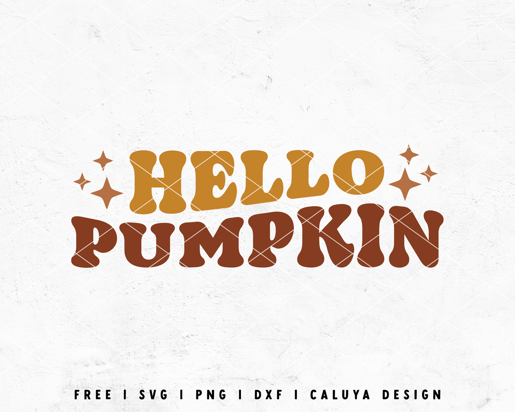 FREE Hello Pumpkin SVG | Retro Thanksgiving SVG Cut File for Cricut ...