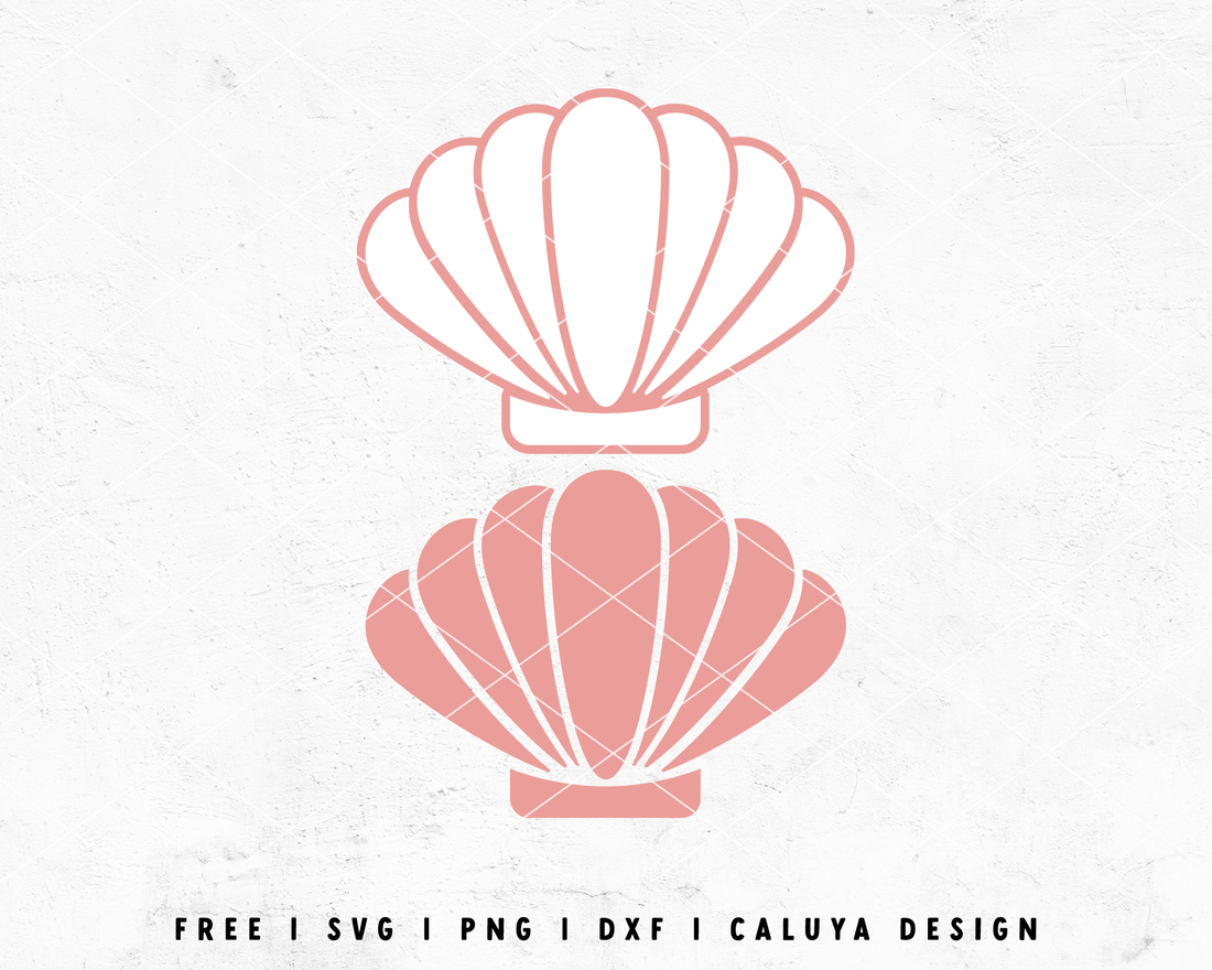 FREE Shell SVG | Beach SVG Cut File for Cricut, Cameo Silhouette ...