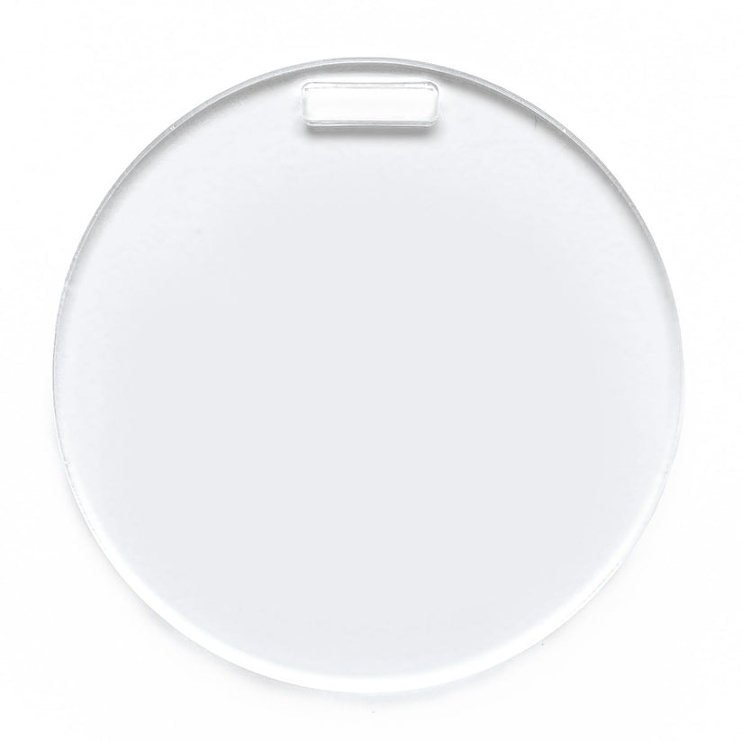 3 Inch Circle with Big Hole | Acrylic Blank | Craft Blank for Cricut P ...