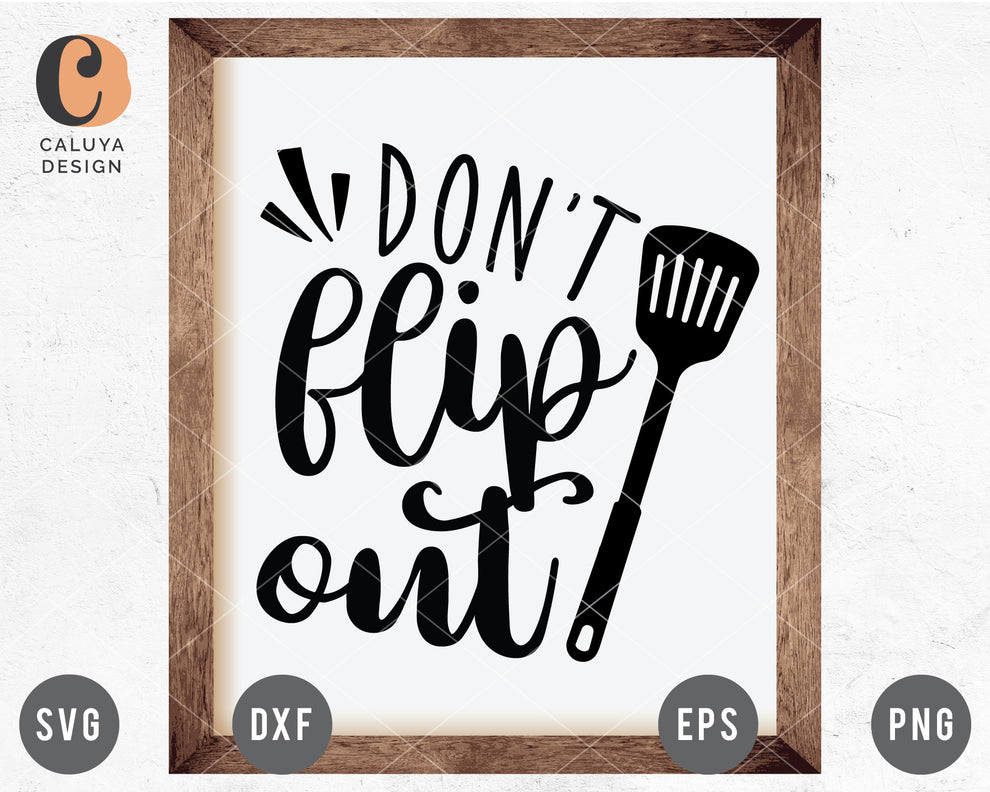 Don't Flip out SVG – Caluya Design