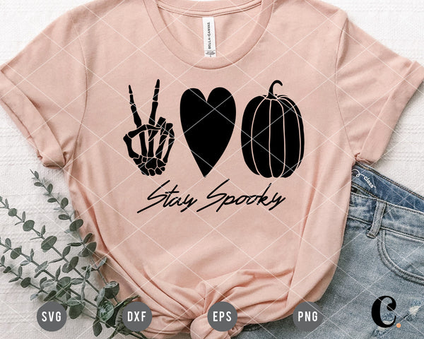 Stay Spooky SVG For Cricut, Cameo Silhouette – Caluya Design