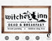 Witches Inn Sign SVG For Cricut Halloween Sign Making – Caluya Design