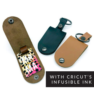 Sublimation Sustainable Leather Keychains – Caluya Design