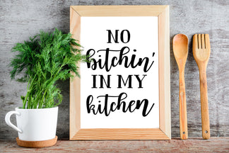 Kitchen Sign Making SVG Bundle | 25 Pack – Caluya Design