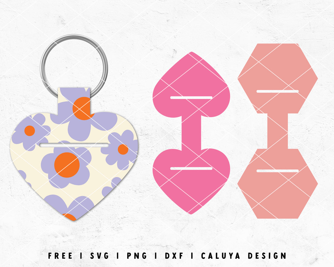 FREE Coin Holder SVG | Coin Keychain SVG Cut File for Cricut, Cameo ...