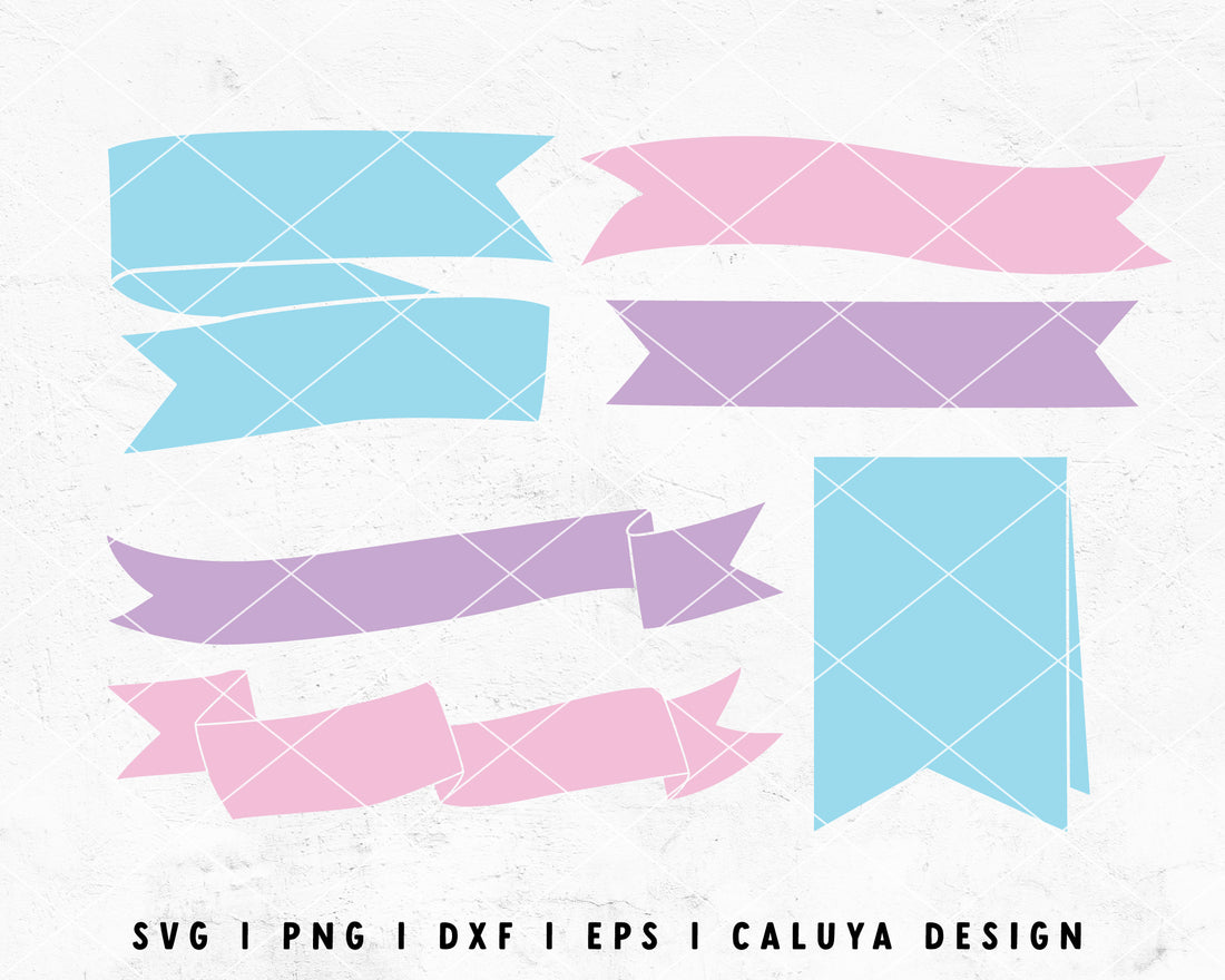 FREE Ribbon SVG | Banner SVG Cut File for Cricut, Cameo Silhouette ...