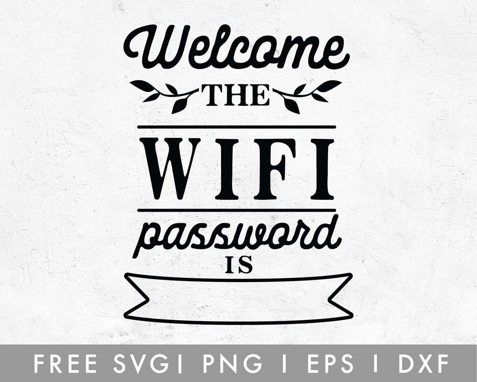 Free Wifi Sign SVG Cut File for Cricut, Cameo Silhouette – Caluya Design