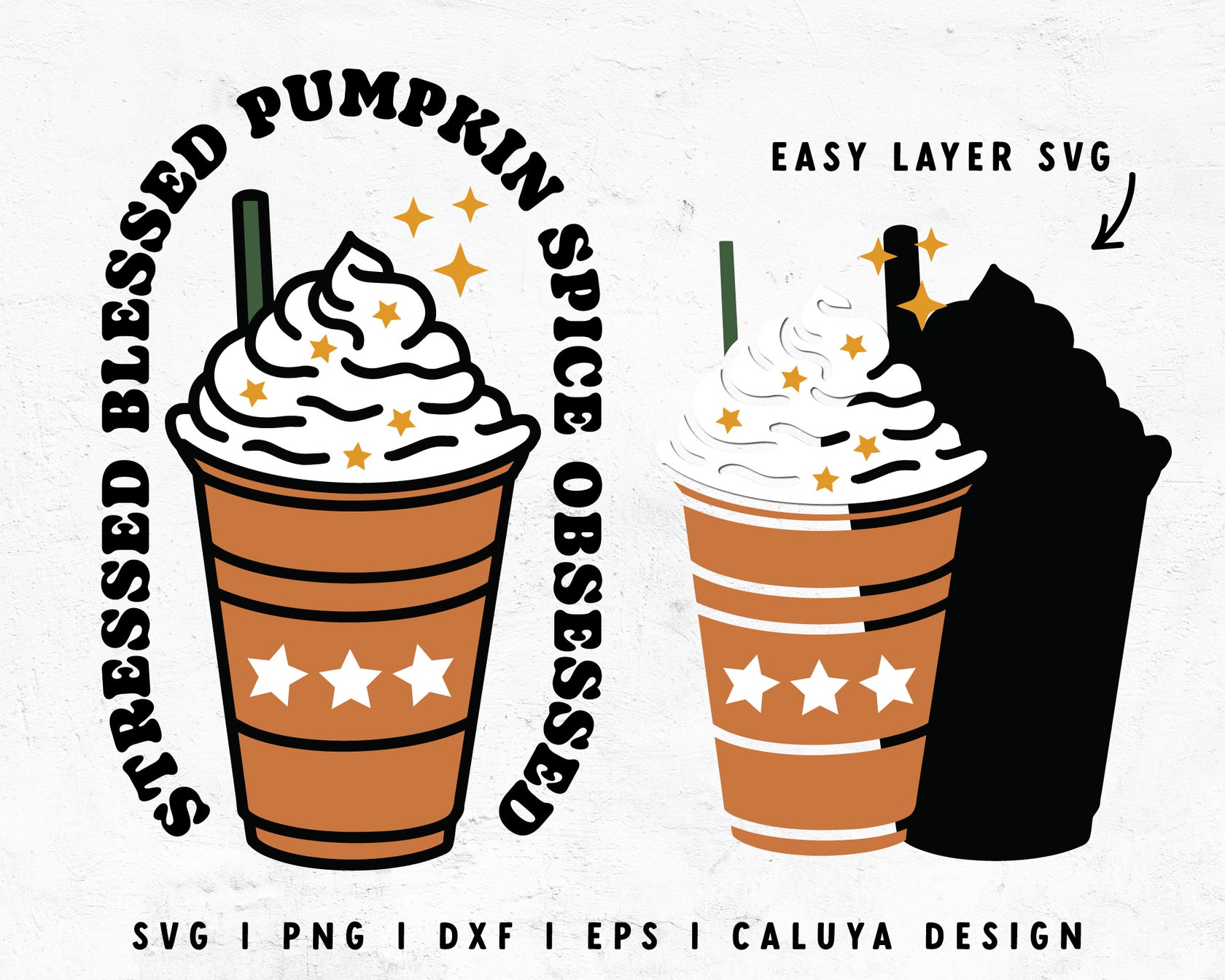 FREE Pumpkin Spice SVG | Retro Fall SVG Cut File for Cricut, Cameo ...