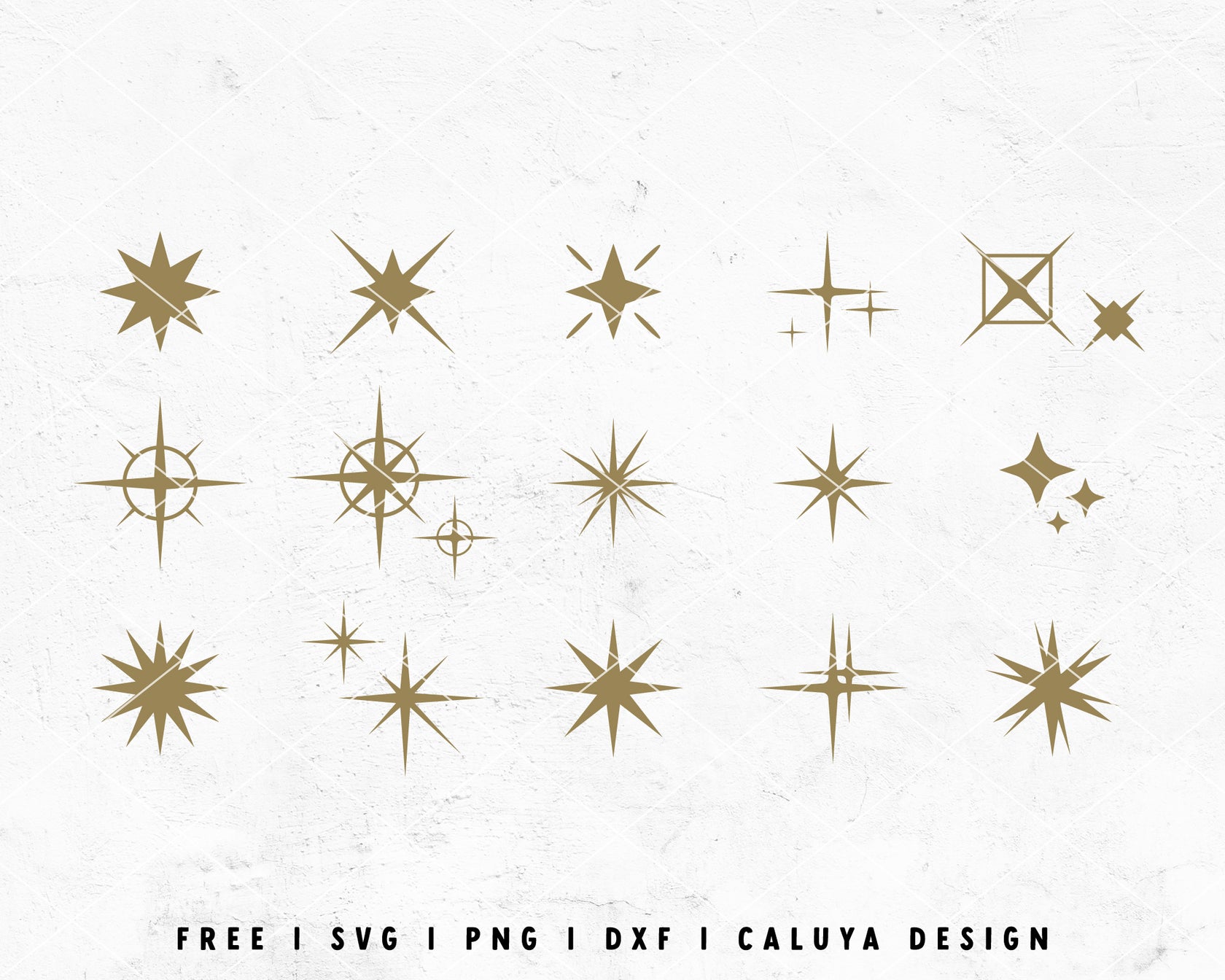 FREE Sparkle SVG | Bling SVG Cut File for Cricut, Cameo Silhouette ...