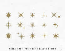 FREE Sparkle SVG | Bling SVG Cut File for Cricut, Cameo Silhouette ...