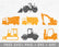FREE Construction Vehicles SVG Cut File for Cricut, Cameo Silhouette ...