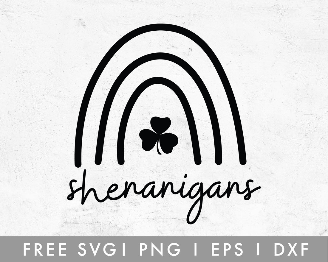 FREE Shenanigans SVG Cut File for Cricut, Cameo Silhouette – Caluya Design