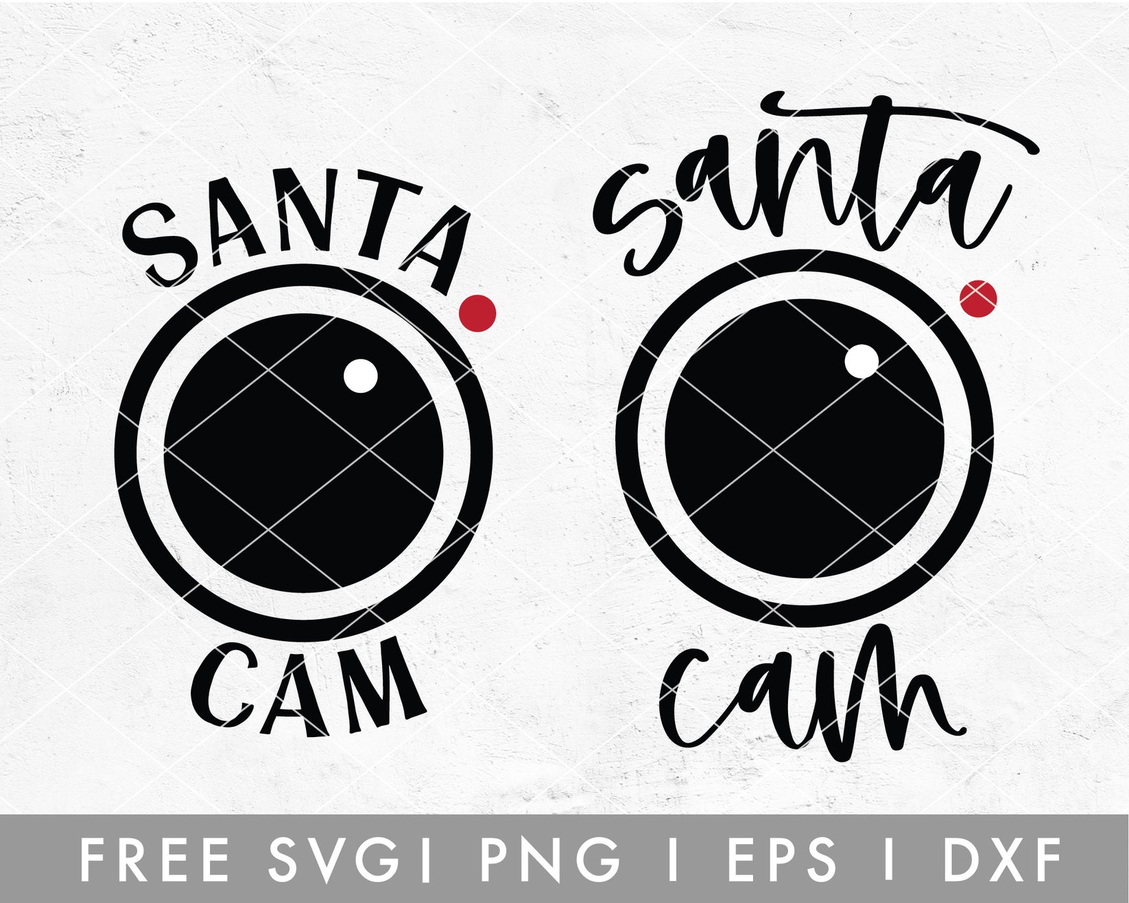 FREE Santa Cam SVG For Cricut, Cameo Silhouette – Caluya Design