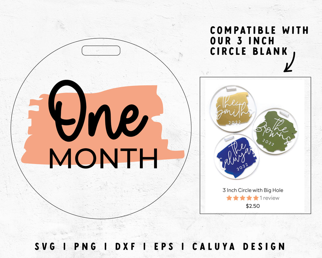 FREE Birth Milestone SVG | Baby Shower Gift SVG Cut File for Cricut ...