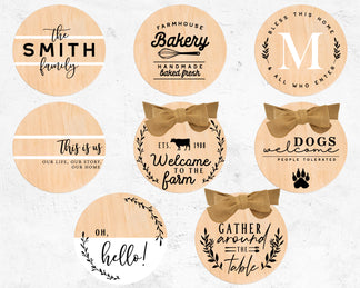 Circle Sign Making SVG Bundle – Caluya Design