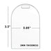 Arched Acrylic Blank for Cricut, Glowforge, DIY craft projects – Caluya ...