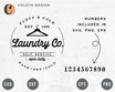Circle Laundry Sign Making SVG For Cricut – Caluya Design