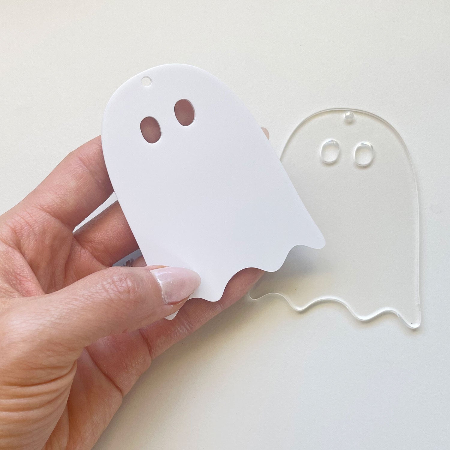 Ghost Acrylic Blank For Cricut DIY Project, Halloween DIY Craft Project ...